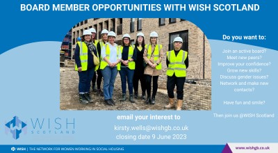 Become a New Board Member for WISH Scotland